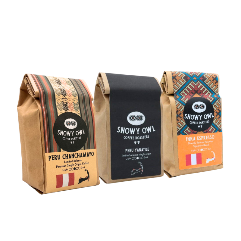 Snowy Owl Coffee Peruvian-3-Pack – Snowy Owl Coffee Roasters